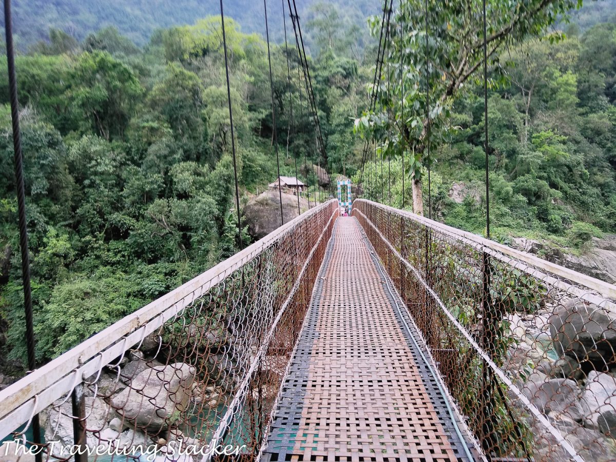 Nongriat Trek to Root bridge & Rainbow Falls from Cherrapunjee | The ...