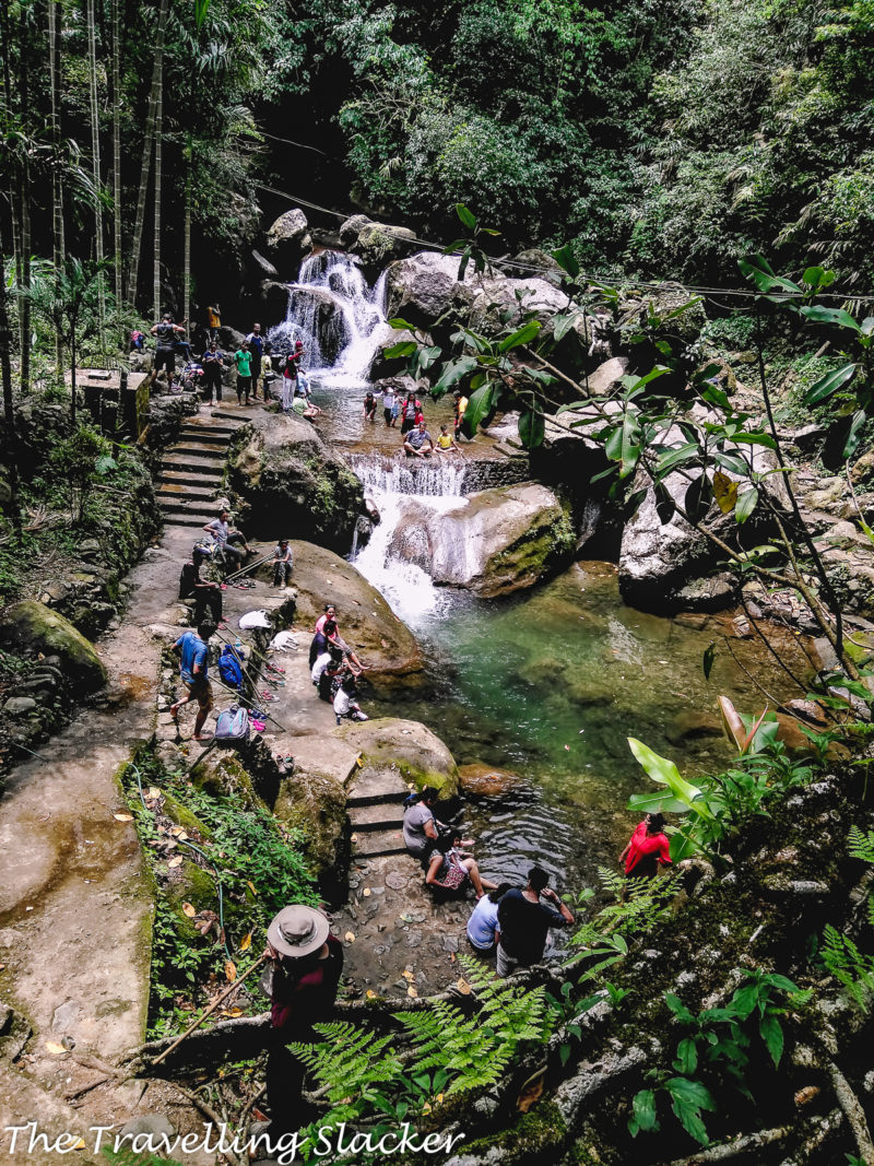 Nongriat Trek to Root bridge & Rainbow Falls from Cherrapunjee | The ...